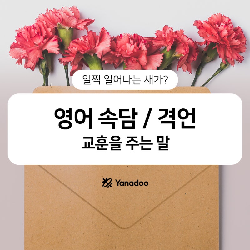 영어 속담 교훈을 주는 격언 표현 함께 공부하기 네이버 블로그