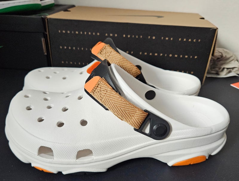 크록스 클래식 올터레인 클로그 206340-94s 화이트 착화감리뷰 : 네이버 블로그