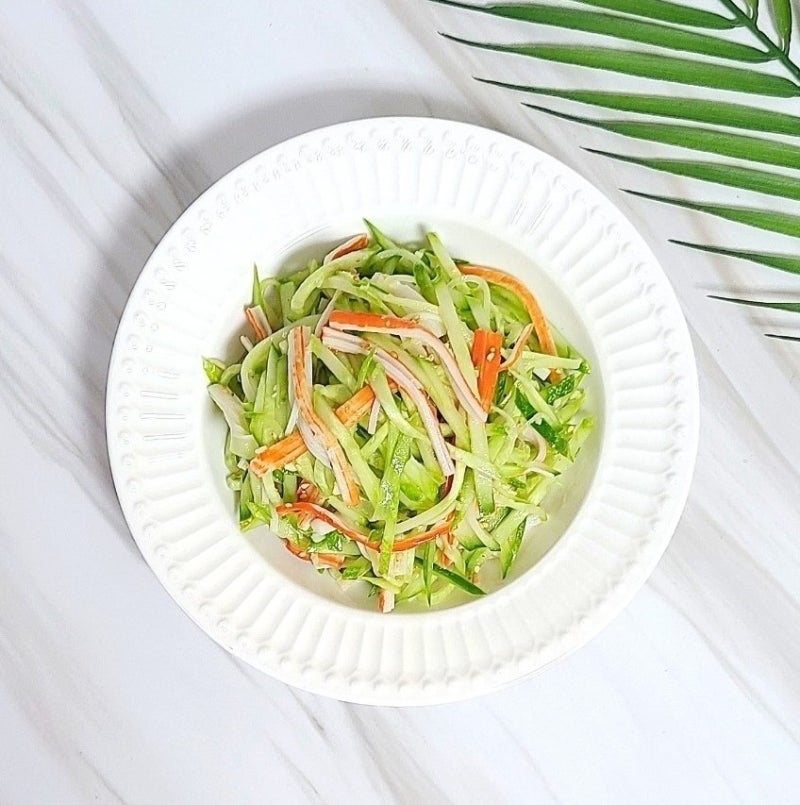 오이맛살냉채 만드는법 상큼한 음식 오이채무침 오이맛살무침 겨자냉채소스 만들기 네이버 블로그
