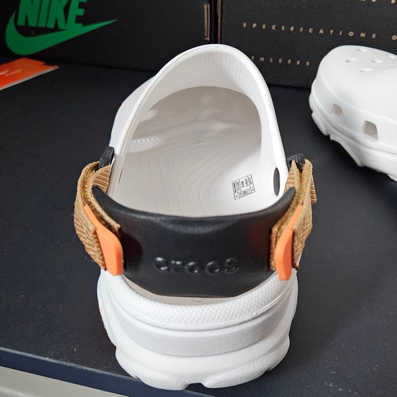 크록스 클래식 올터레인 클로그 206340-94s 화이트 착화감리뷰 : 네이버 블로그