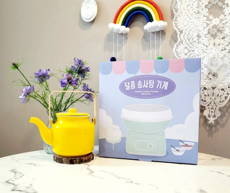 퍼기 달콤 솜사탕메이커 솜사탕 만들기 아이와 함께 즐기기 : 네이버 블로그