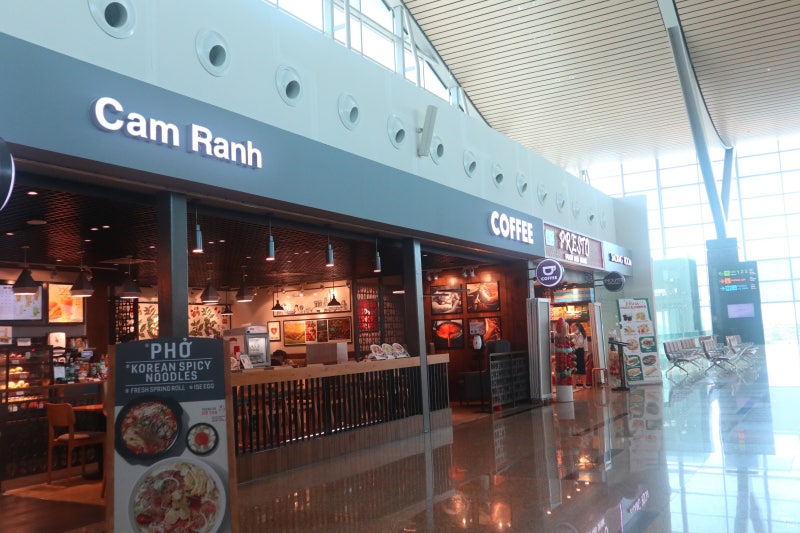 나트랑 3박4일 자유여행 새벽 깜란공항 패스트트랙면세구역 식당 네이버 블로그