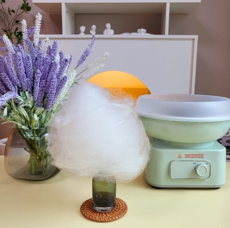 퍼기 달콤 솜사탕메이커 솜사탕 만들기 아이와 함께 즐기기 : 네이버 블로그