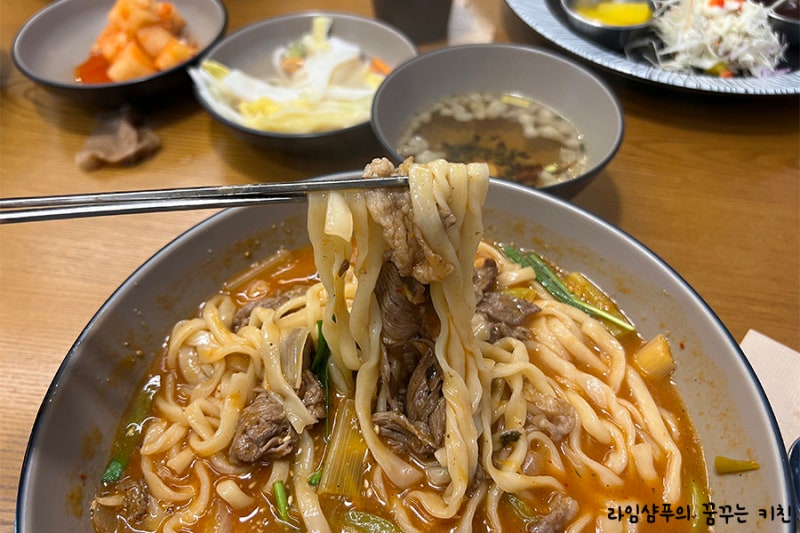 파주 심학산 맛집 강릉장칼 심학산점 강릉 장칼국수 맛집 네이버 블로그