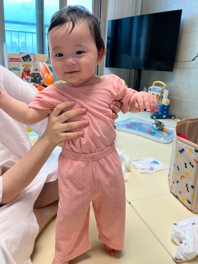 생후 10개월 아기301~330일발달 이유식양 수면시간 간식 기록 네이버 블로그