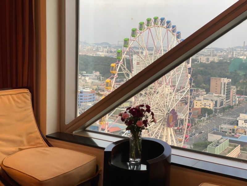 울산 일식집 삼산동 코스요리 관람차 뷰 롯데호텔 봄경 야경 맛집 네이버 블로그