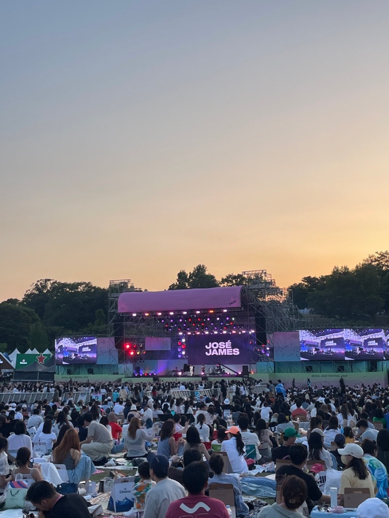 서울재즈페스티벌 후기 꿀팁 서재페 명당 준비물 도시락 입장시간 복장팁 서울재즈페스티벌 2023 라인업 타임