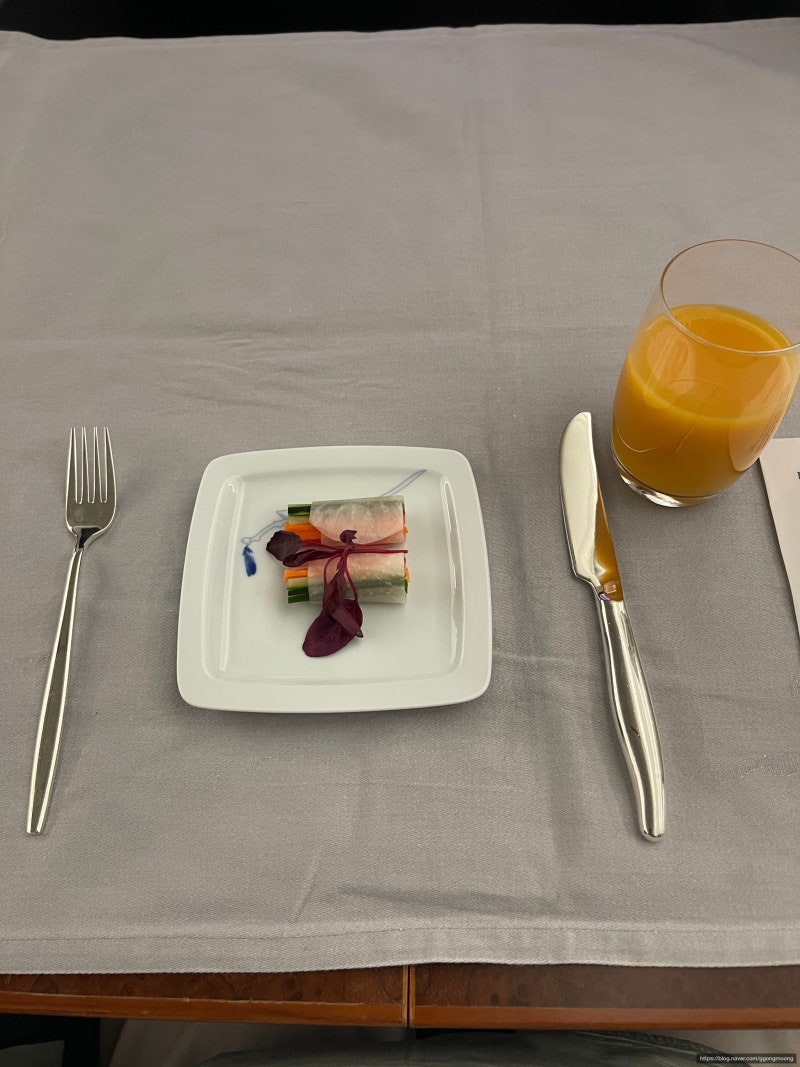 [인천 - 런던] 대한항공 일등석 후기 kal first class : 네이버 블로그