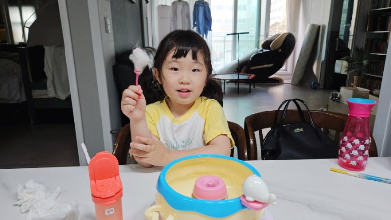 집콕놀이 하프 솜사탕메이커 집에서 솜사탕 만들기 : 네이버 블로그