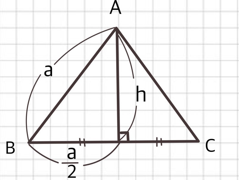 정삼각형 넓이 공식, 정삼각형 높이 공식, 직사각형 대각선 길이, 정사각형 대각선 길이 공식 : 네이버 블로그