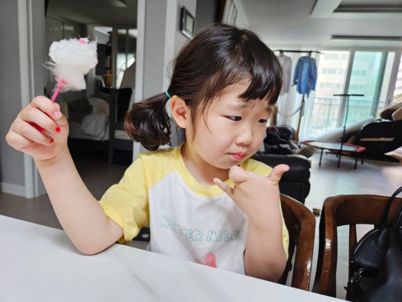 집콕놀이 하프 솜사탕메이커 집에서 솜사탕 만들기 : 네이버 블로그