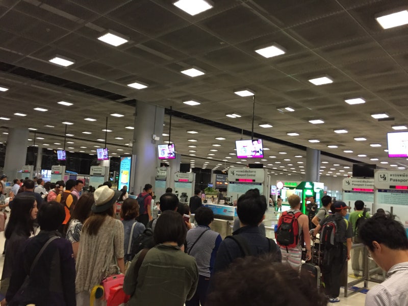 방콕 공항 패스트트랙으로 입국 출국 심사 빠르게 한 과정과 팁수완나품 공항 네이버 블로그