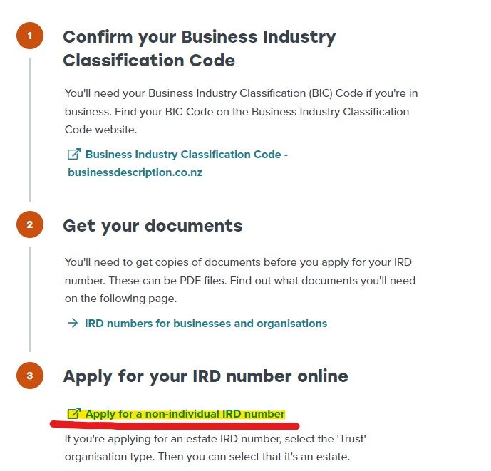[뉴질랜드] IRD Number 넘버 발급 받기 : 네이버 블로그
