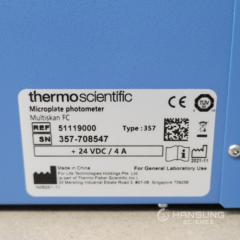 Thermo Scientific Multiskan FC Microplate Photometer 51119000 , 마이크로 ...
