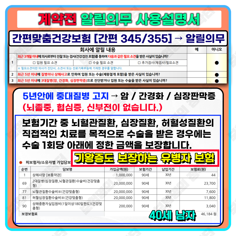 ️ ️ 보험 설계하기전에 → 가장 중요한 계약전 알릴의무 바로 알기 1부 네이버 블로그