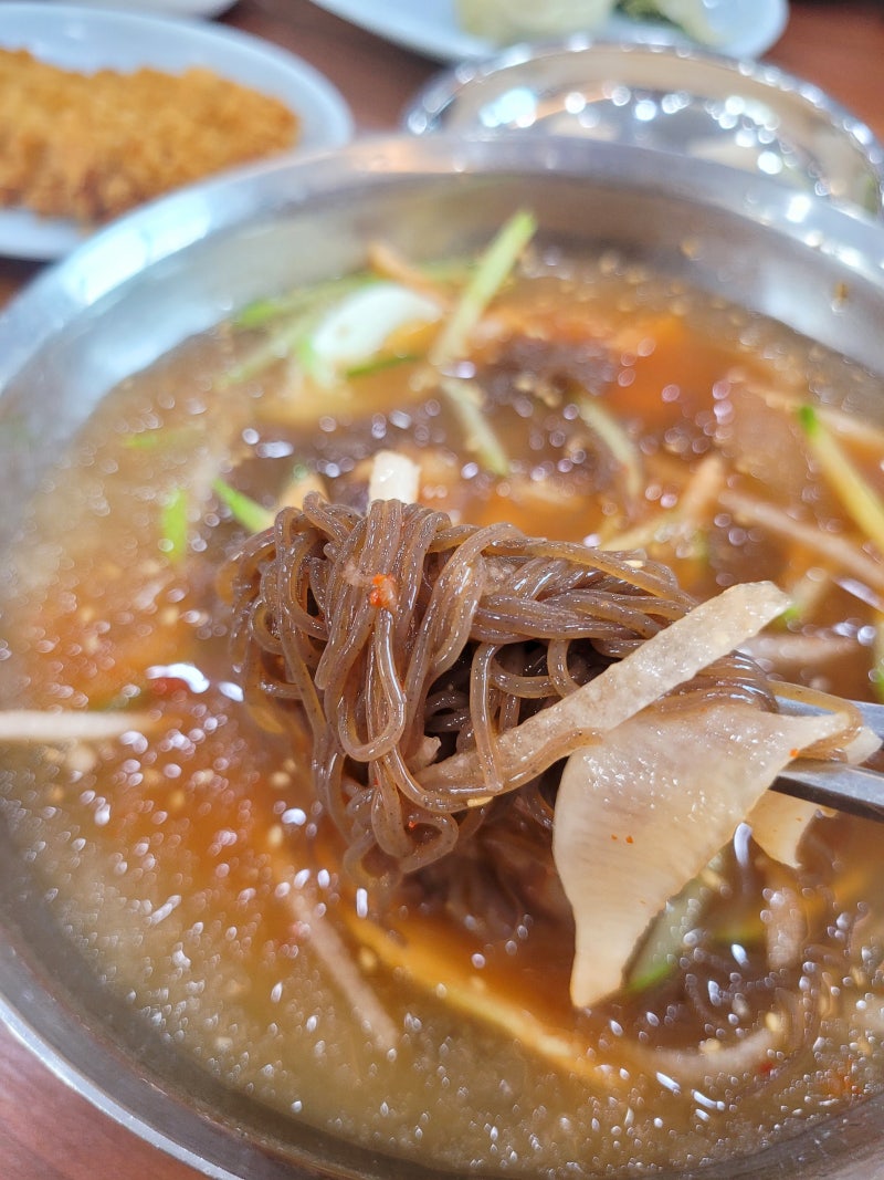 서산 냉면맛집유천냉면 서산점 수제돈까스와함께♬ 네이버 블로그