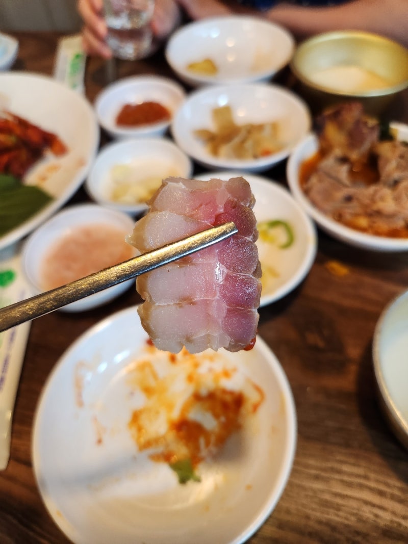 종로 보쌈 골목 삽합 전문점 흥부가 감자탕이 서비스 네이버 블로그