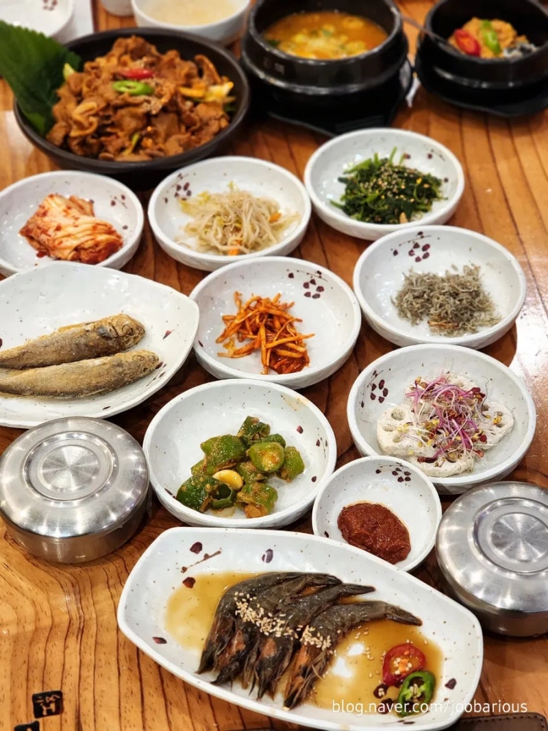 잠실동 맛집 추천 홍매화쌈밥 롯데백화점에서 제육볶음 쌈밥 무한리필했어요 네이버 블로그