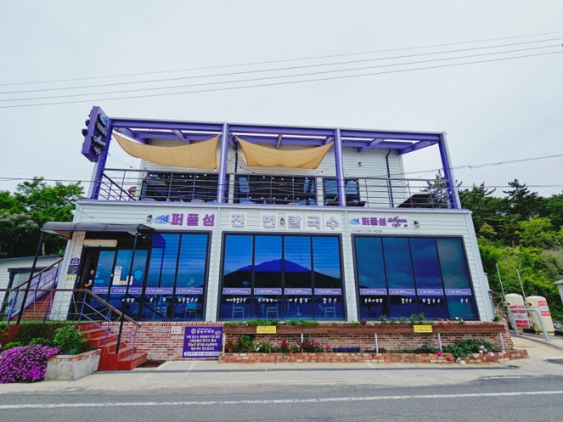 신안 퍼플섬 맛집 추천 시원한 낙지칼국수가 일품인 진번칼국수 식당후기 네이버 블로그