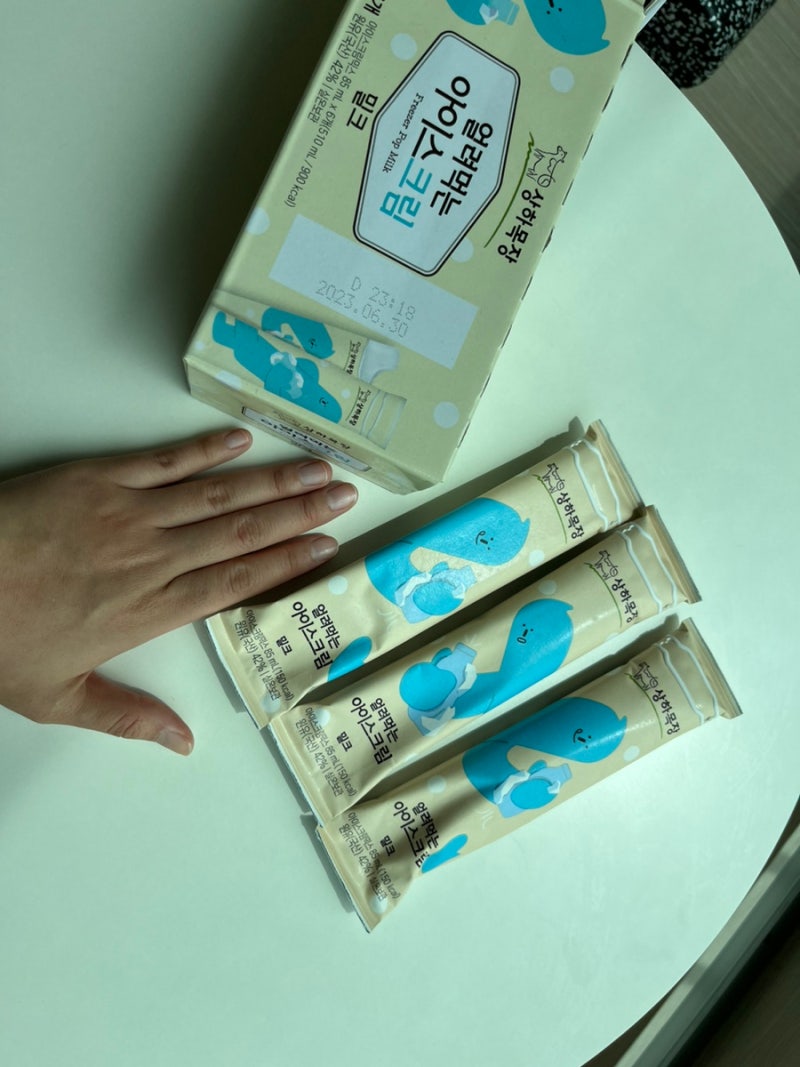 이마트 트레이더스 간식 추천상품 상하목장 얼려먹는 아이스크림 네이버 블로그
