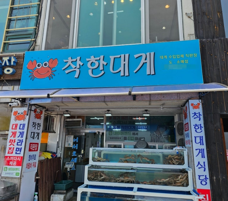 묵호항 대게 맛집 착한대게 친절하고 맛도 좋은 식당 네이버 블로그