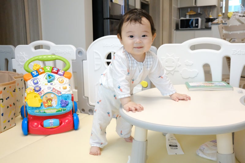 생후 10개월 아기301~330일발달 이유식양 수면시간 간식 기록 네이버 블로그