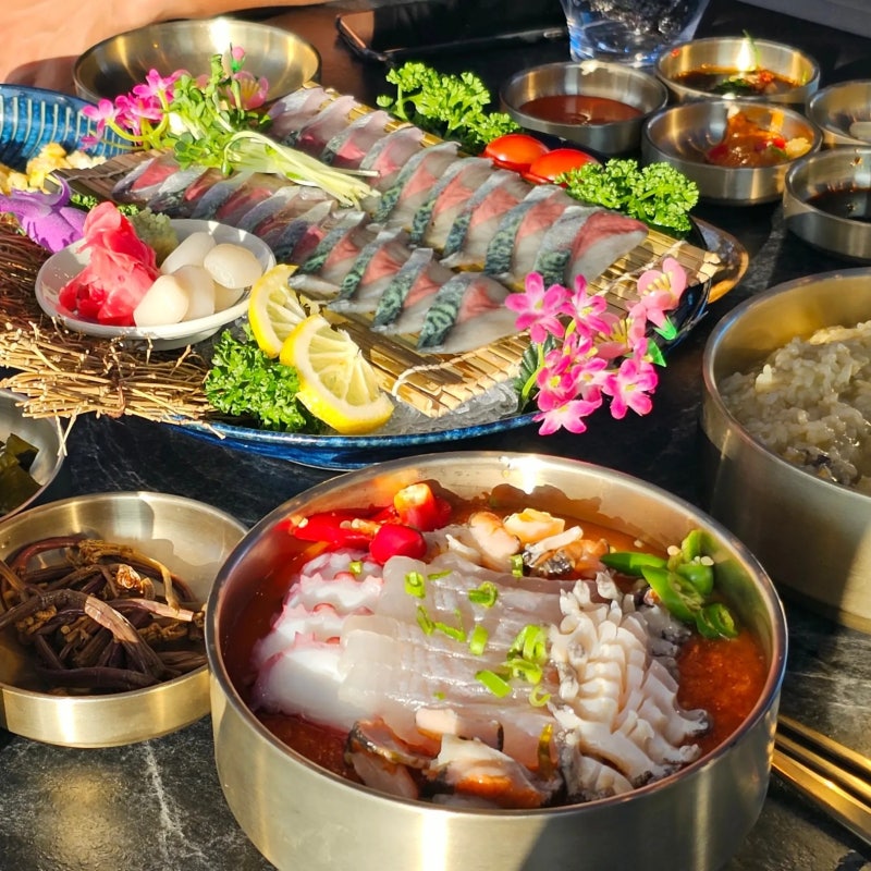제주공항근처 찐맛집 비주얼과 맛까지 좋은 노도 고등어회 네이버 블로그