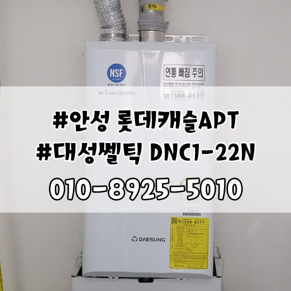 대성쎌틱 Dnc 22 안성시 대덕면 롯데캐슬아파트 롯데보일러교체 대성친환경보일러설치 네이버 블로그