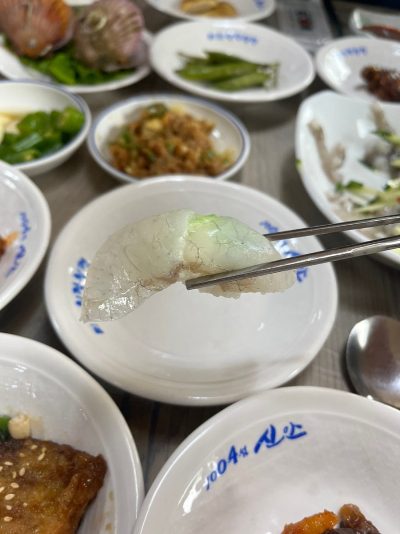 신안횟집 지도읍맛집 푸짐한 상차림의 섬마을횟집 : 네이버 블로그