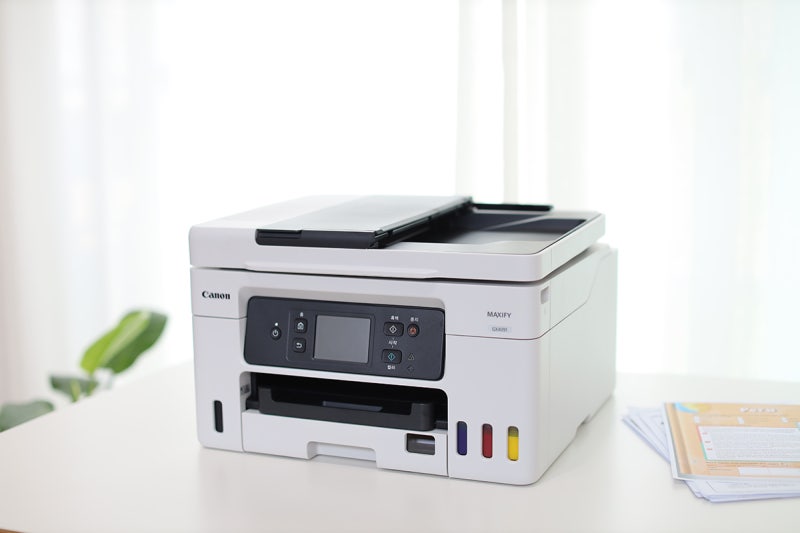 사무실 팩스 복합기 추천, 캐논 무한잉크복합기 GX4091 사용기 : 네이버 블로그