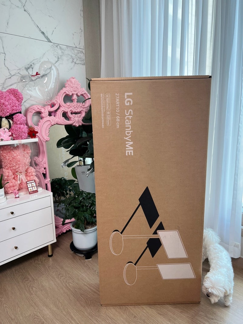 Lg 스탠바이미 스탠바이미 2 기다리다가 못 참고 내돈내산한 구매후기 스펙 가격 장점 단점 사용방법 네이버 블로그