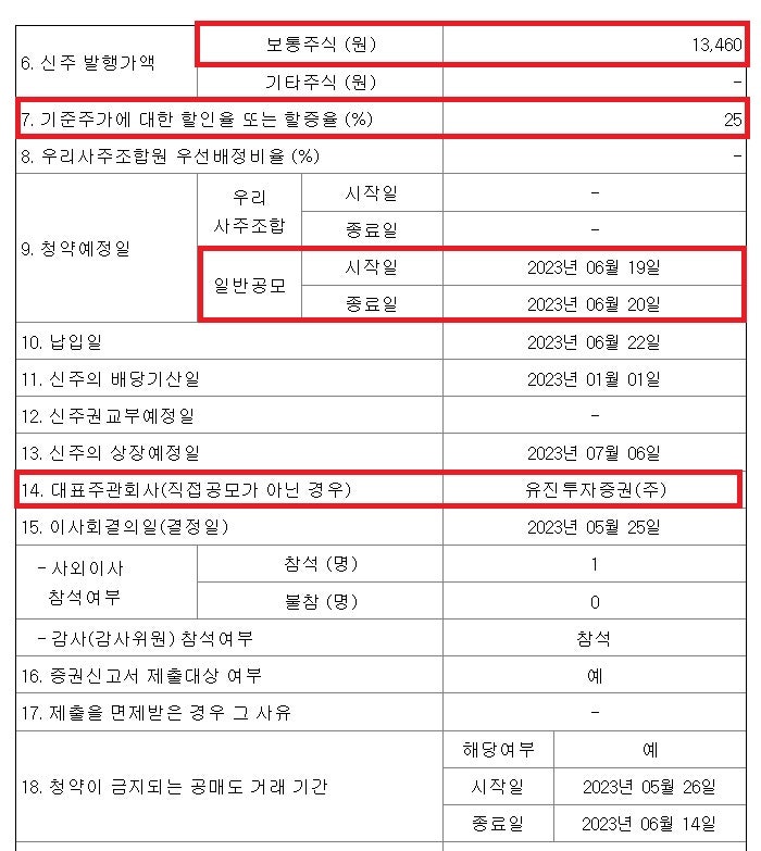 꿈비 일반공모 유상증자 무상증자 실시 네이버 블로그