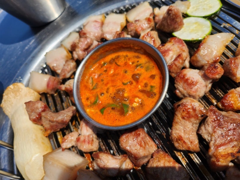 제주 감성 창원 마산 애견 동반 제주도 흑돼지 근고기 맛집 바당 돌담 네이버 블로그