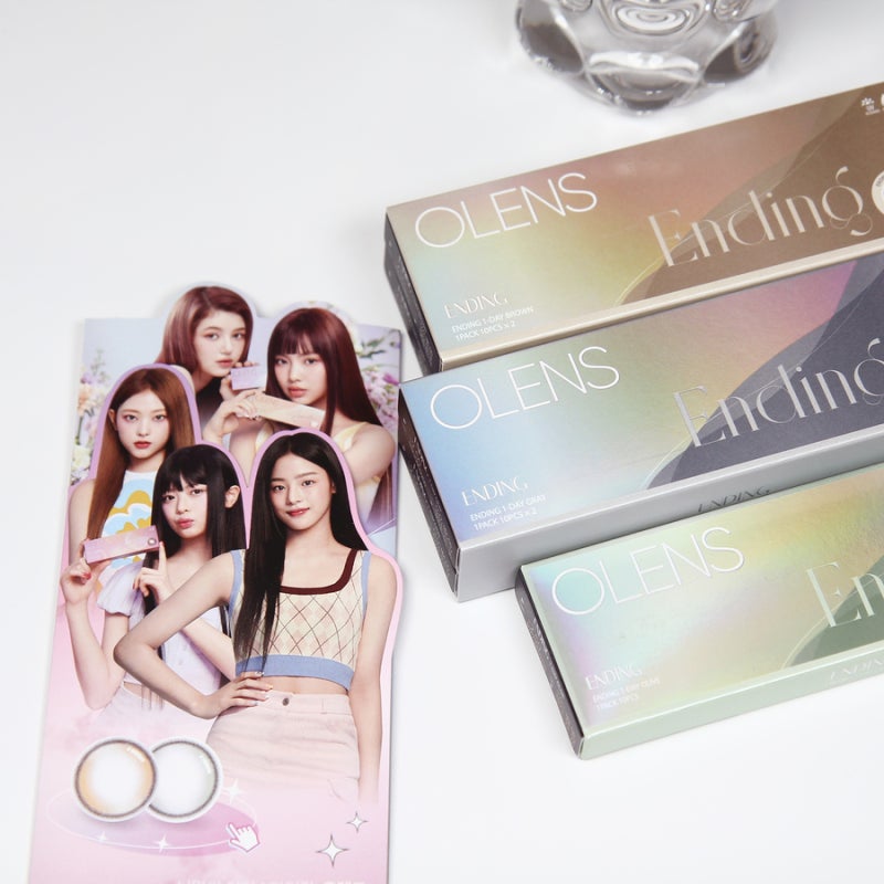 오렌즈 엔딩 뉴진스렌즈 생기 있는 웜톤 And 쿨톤 퍼스널 컬러렌즈 네이버 블로그