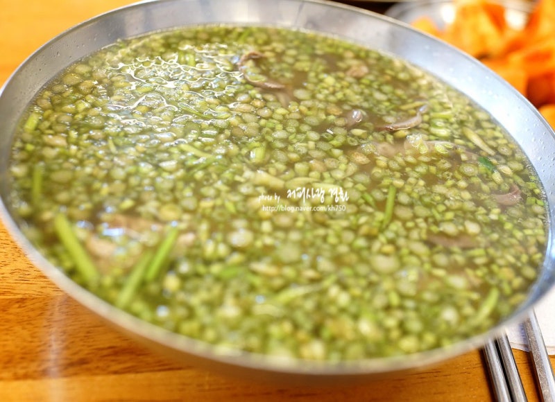 용리단길 능동미나리 맛있는 꼬리찜 미나리 곰탕 네이버 블로그