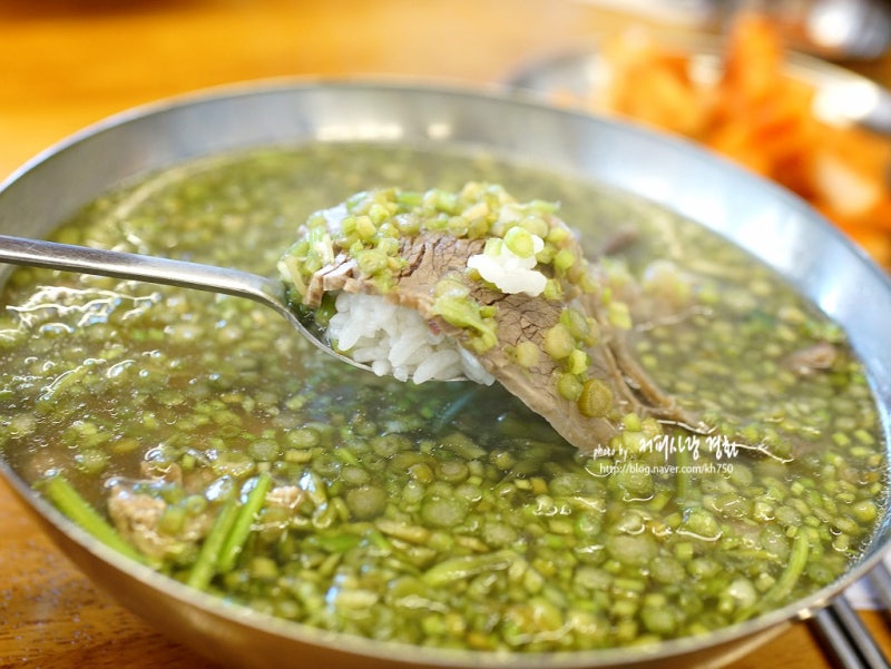 용리단길 능동미나리 맛있는 꼬리찜 미나리 곰탕 네이버 블로그