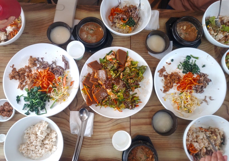 계족산 황톳길 맛집 장동감나무집보리밥 And 루나커피luna Coffee 네이버 블로그