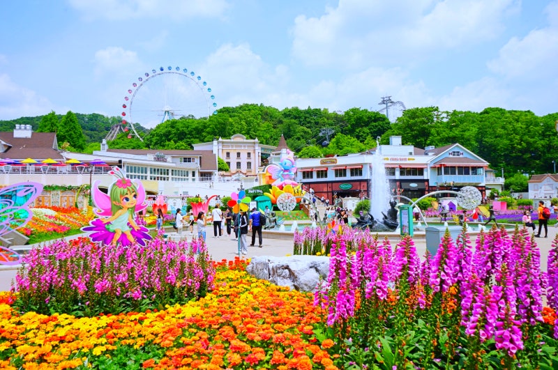 용인 놀거리 에버랜드 봄나들이 환상적인 장미원 그리고 페어리타운 네이버 블로그