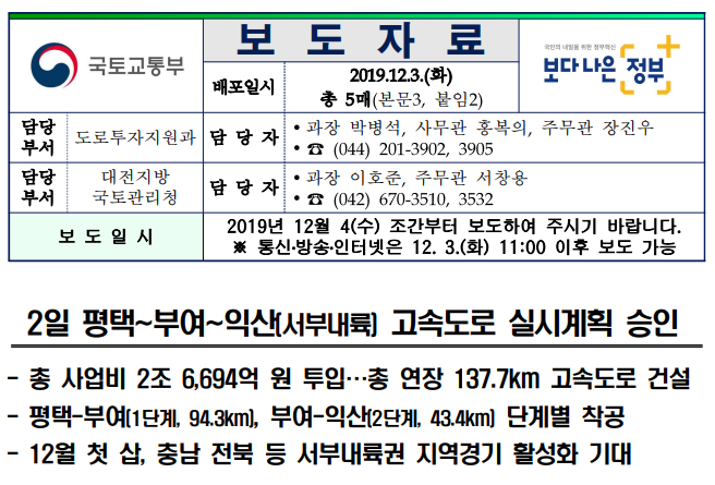 서부내륙고속도로평택~익산 노선도 및 착공 개통 시기 네이버 블로그