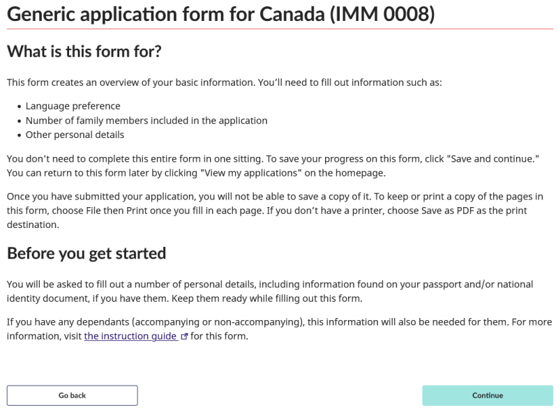 캐나다 노미니의 연방 영주권 셀프 신청하기 - 2편, IMM 0008 작성하기 : 네이버 블로그