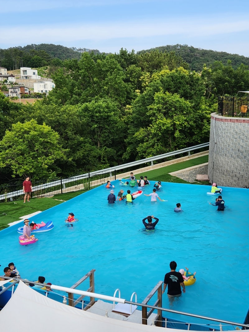 부산 당일 물놀이 어메이징캠프 부산점 텐트존 솔직후기 네이버 블로그