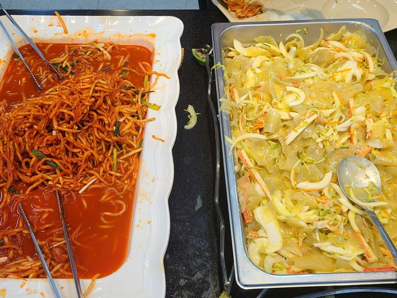 광명역 점심맛집 더쉐프한식부페 7천원 가성비최고 네이버 블로그