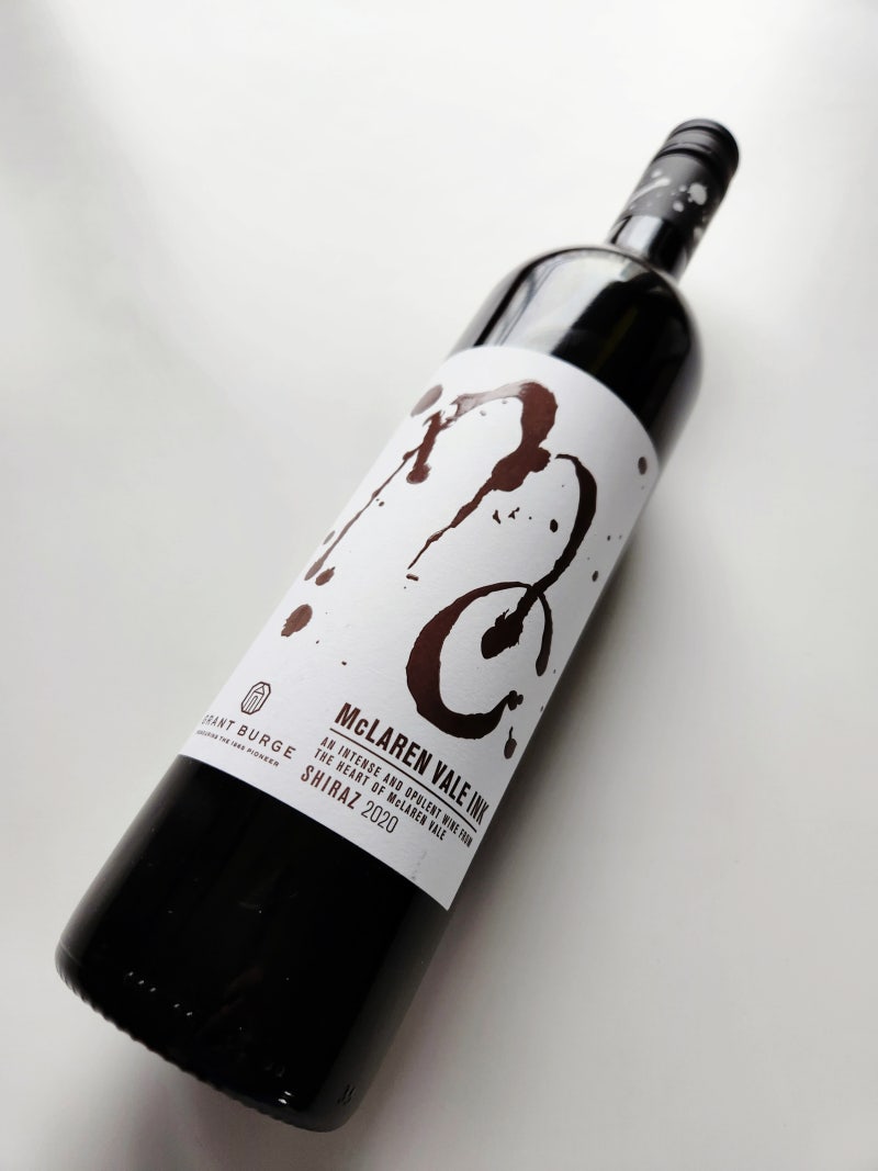 홈플러스와인추천! 레드와인추천! Grant Burge McLaren Vale Ink Shiraz 2020(그랜트 버지 맥라렌 ...