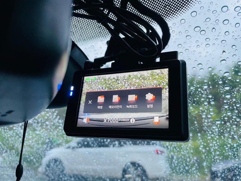 파인뷰 X7000 Power Qhd 차량용블랙박스 주차녹화 설정하기 네이버 블로그