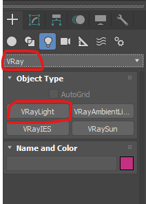 [공부] 3ds Max 기초 강의 (8) : Light 사용하기 / Vray 기본 설정하기 / Vray Light 사용하기 ...