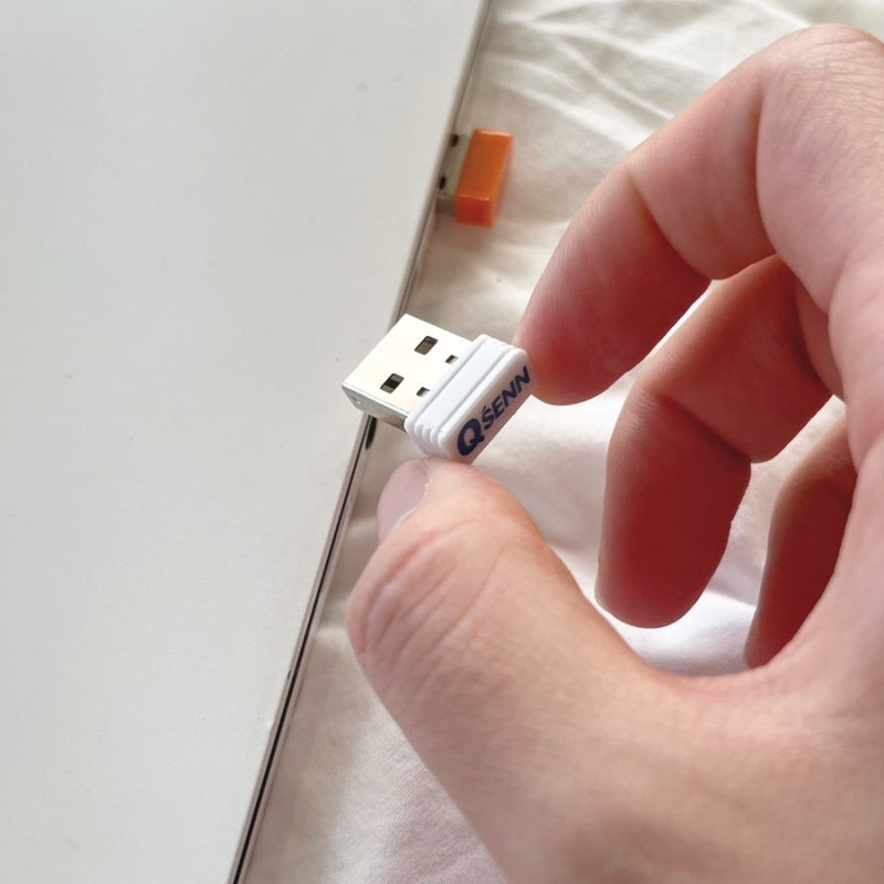 부드러운 타자감의 딸기우유색 큐센 무선 키보드 리뷰 및 연결방법_SEM-DT35 NEW USB 멤브레인 핑크 색상 키보드_인스타감성 가성비 좋은 노트북무선키보드추천 ...