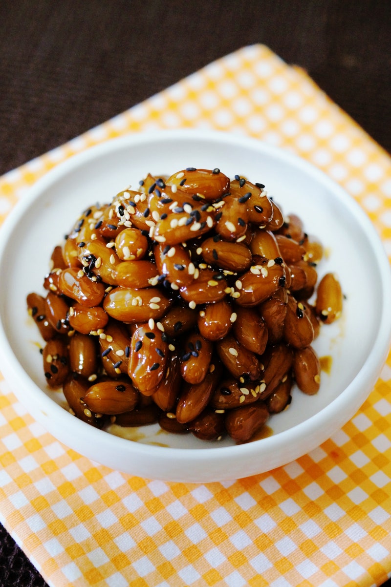일주일 밑반찬 땅콩조림 만드는법 밥반찬 생땅콩요리 네이버 블로그