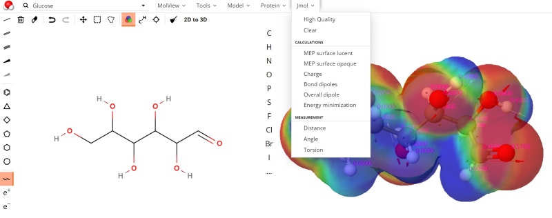 Molview: 분자식 및 구조 그리기 : 네이버 블로그