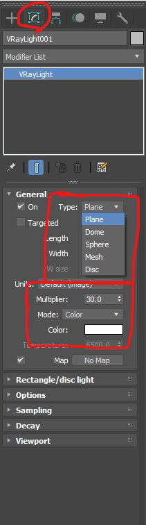 [공부] 3ds Max 기초 강의 (8) : Light 사용하기 / Vray 기본 설정하기 / Vray Light 사용하기 ...