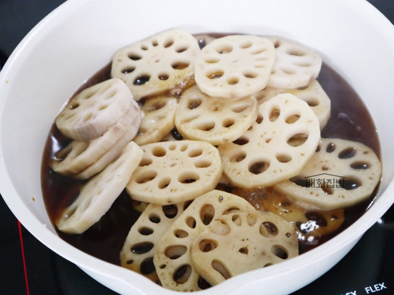 연근조림 만드는법 만들기 쫀득 아삭한 연근조림 레시피 연근요리 맛있게 하는법 네이버 블로그
